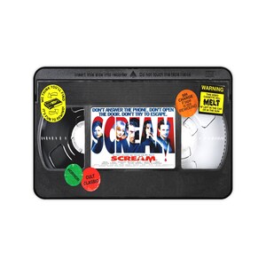 Your Pick Horror VHS Desk Mat 12" X 18" | Retro 80s 90s Movie Tape ...