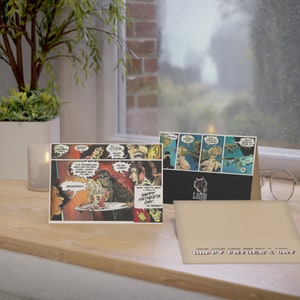 Creepshow Father's Day Greeting Cards | Cake Retro Horror Comic Spooky ...