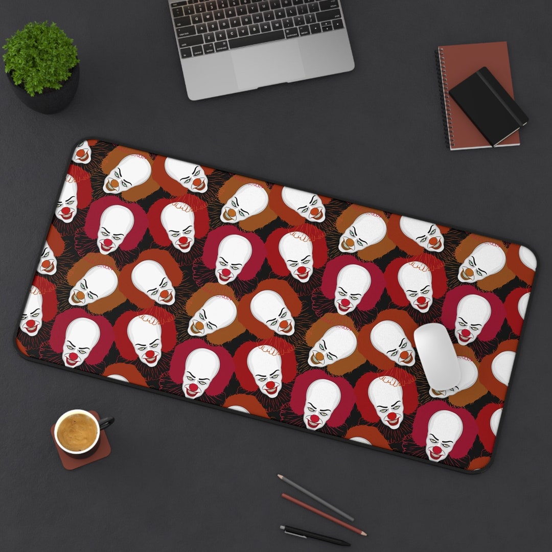The Dancing Clown Desk Mat | Horror Movie Goth Punk Alternative IT ...
