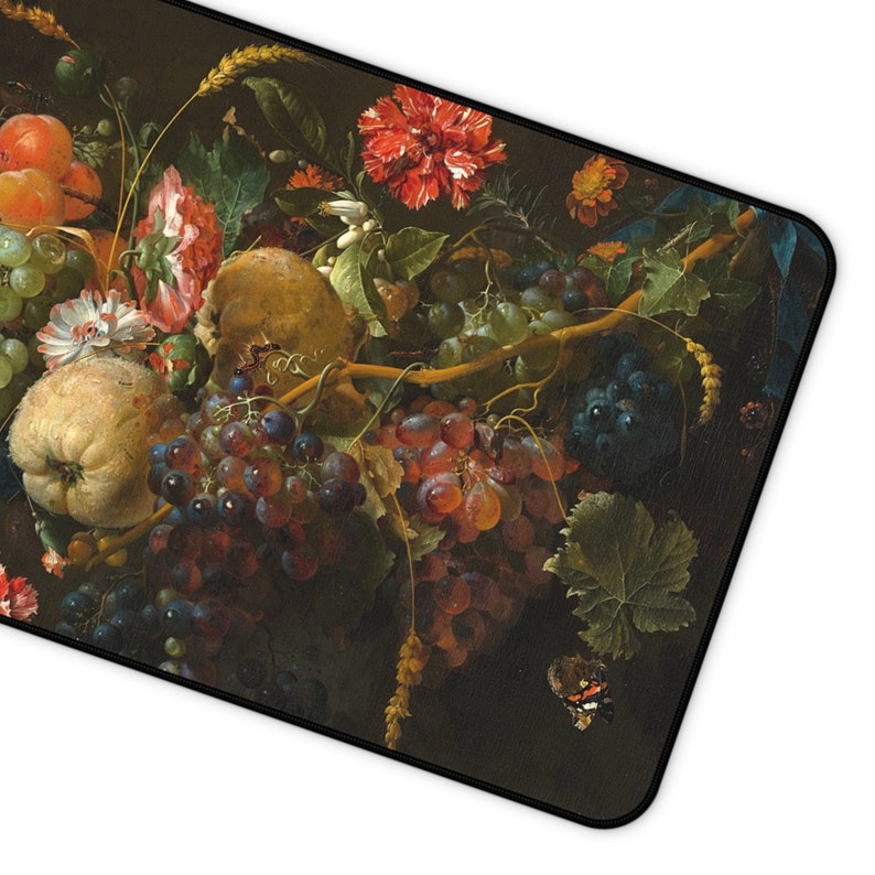 Jan Davidsz De Heem Desk Mat | Gothic Femme Dark Coquette Academia ...