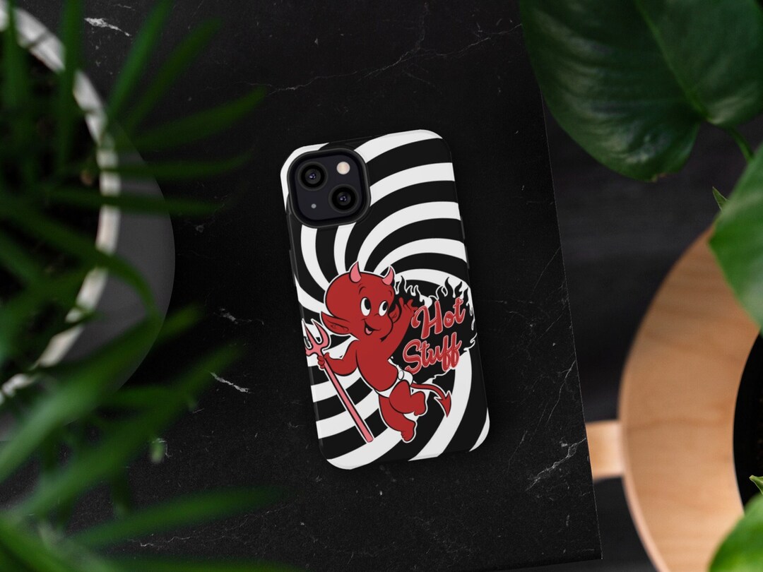 Hot Stuff Burst Phone Case | Little Devil Vintage Retro Cartoon ...