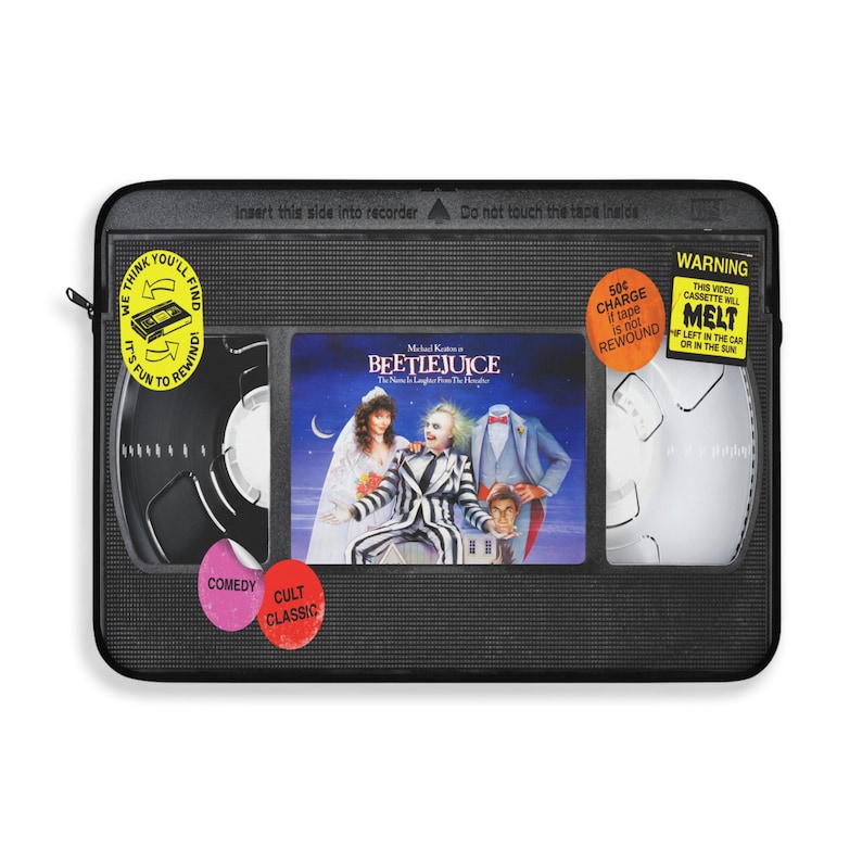 Your Pick Scifi Horror VHS Laptop Sleeve | 80s 90s Movie Tape Retro ...