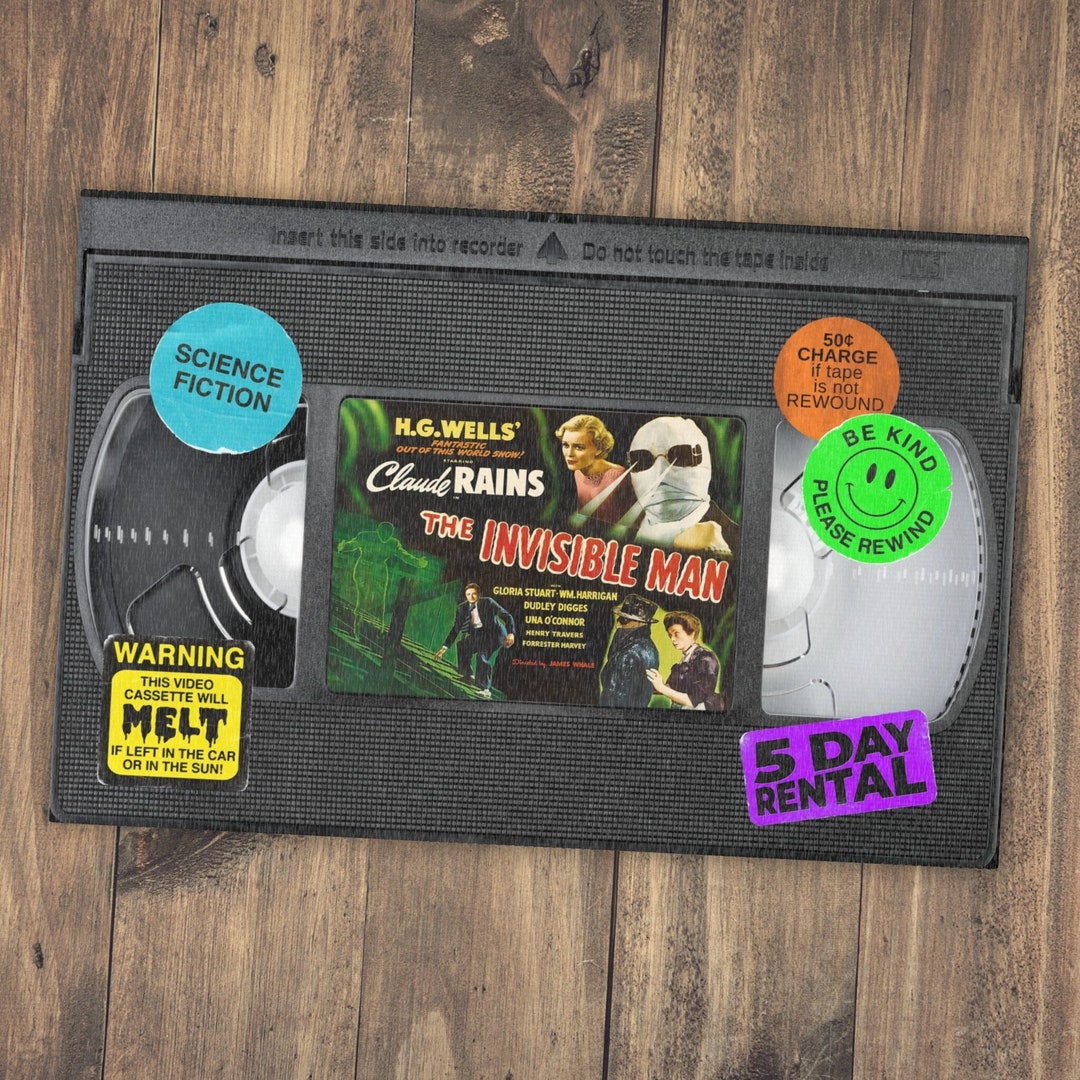 Your Pick Horror VHS Area Rugs 36" X 24" | 80s 90s Movie Monsters Tape ...
