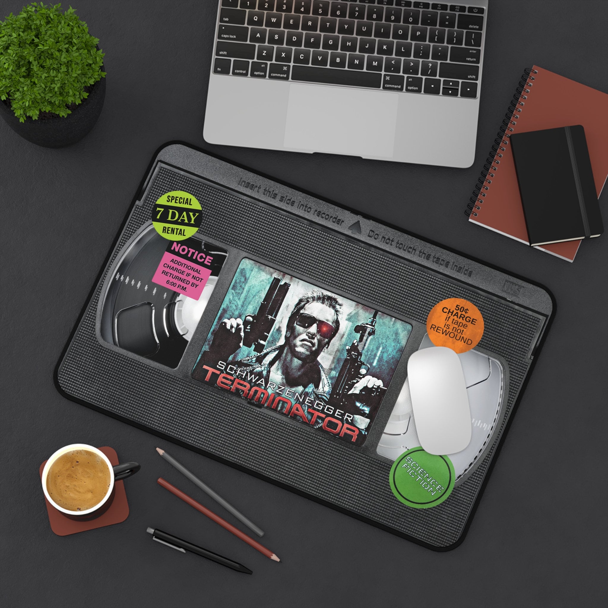 Your Pick Scifi Horror VHS Desk Mat 12" X 18" | Retro 80s 90s Movie ...