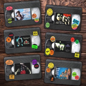 Your Pick Horror VHS Desk Mat 12" X 18" | Retro 80s 90s Movie Tape ...