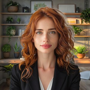 Botanical Office Zoom Background - Virtual Background for Zoom ...