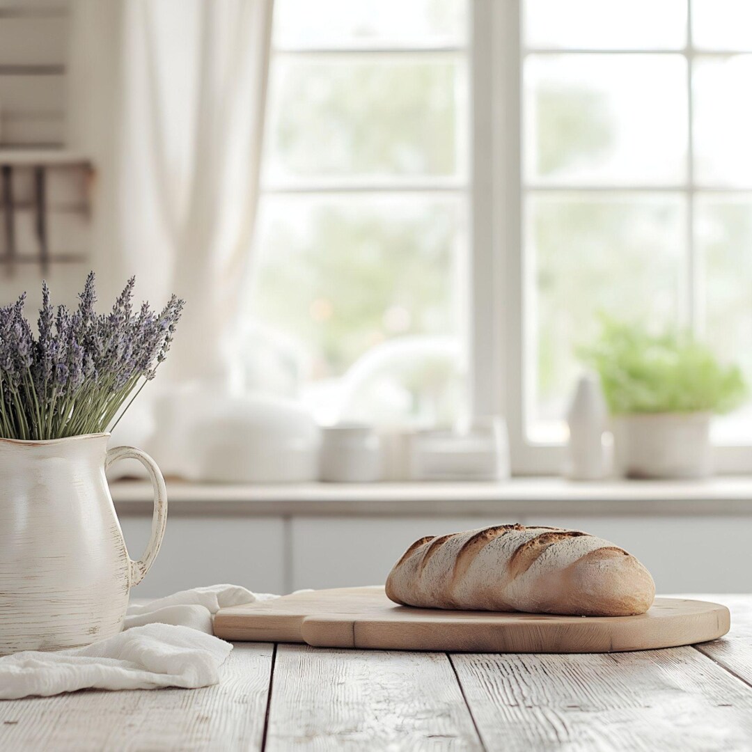 Farmhouse Kitchen Zoom Background - Virtual Background for Zoom ...