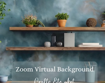 Botanical Office Zoom Background Virtual Background for Zoom Microsoft ...