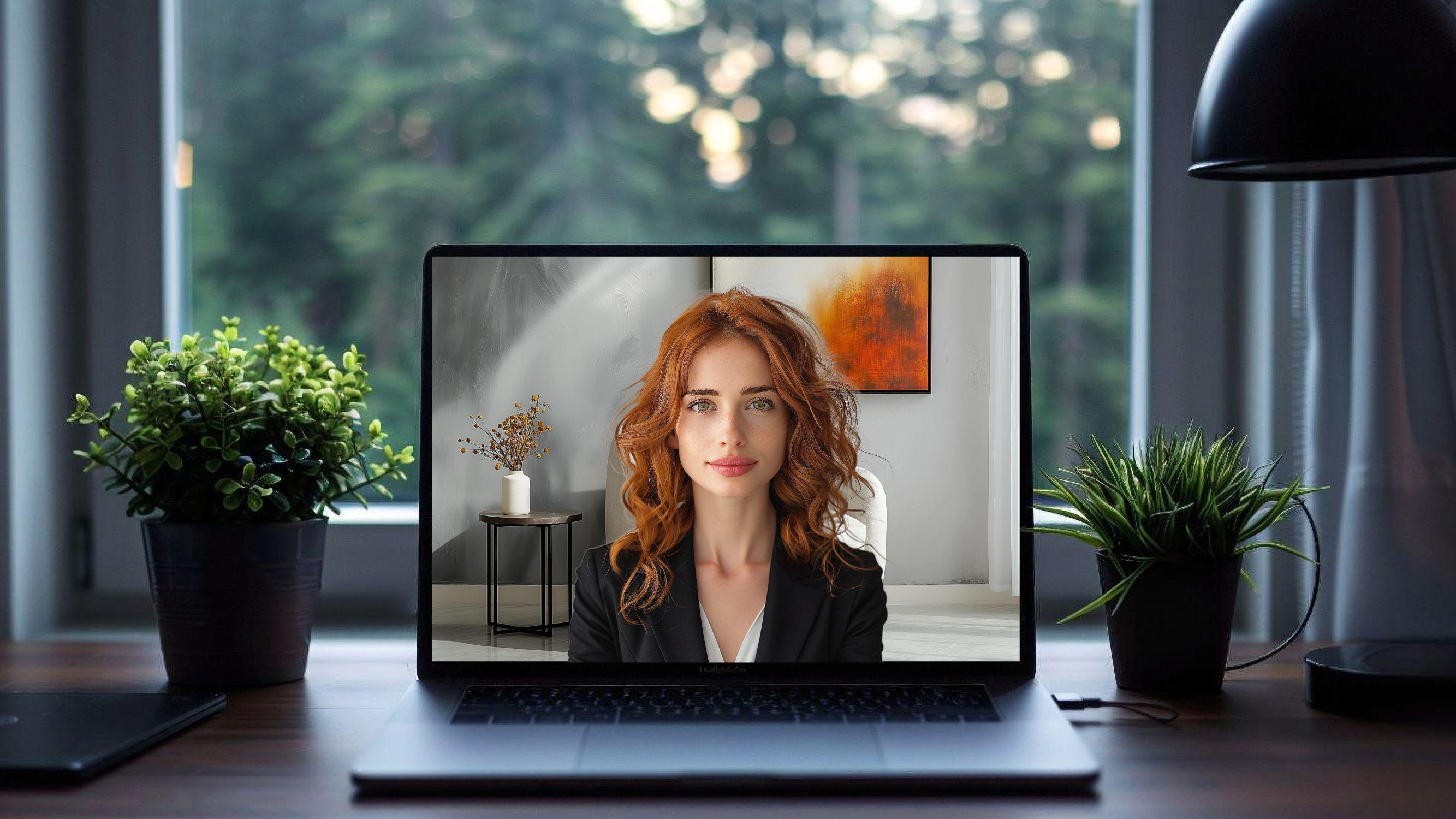 Therapist Zoom Background for Virtual Calls – Elegant Modern Living ...