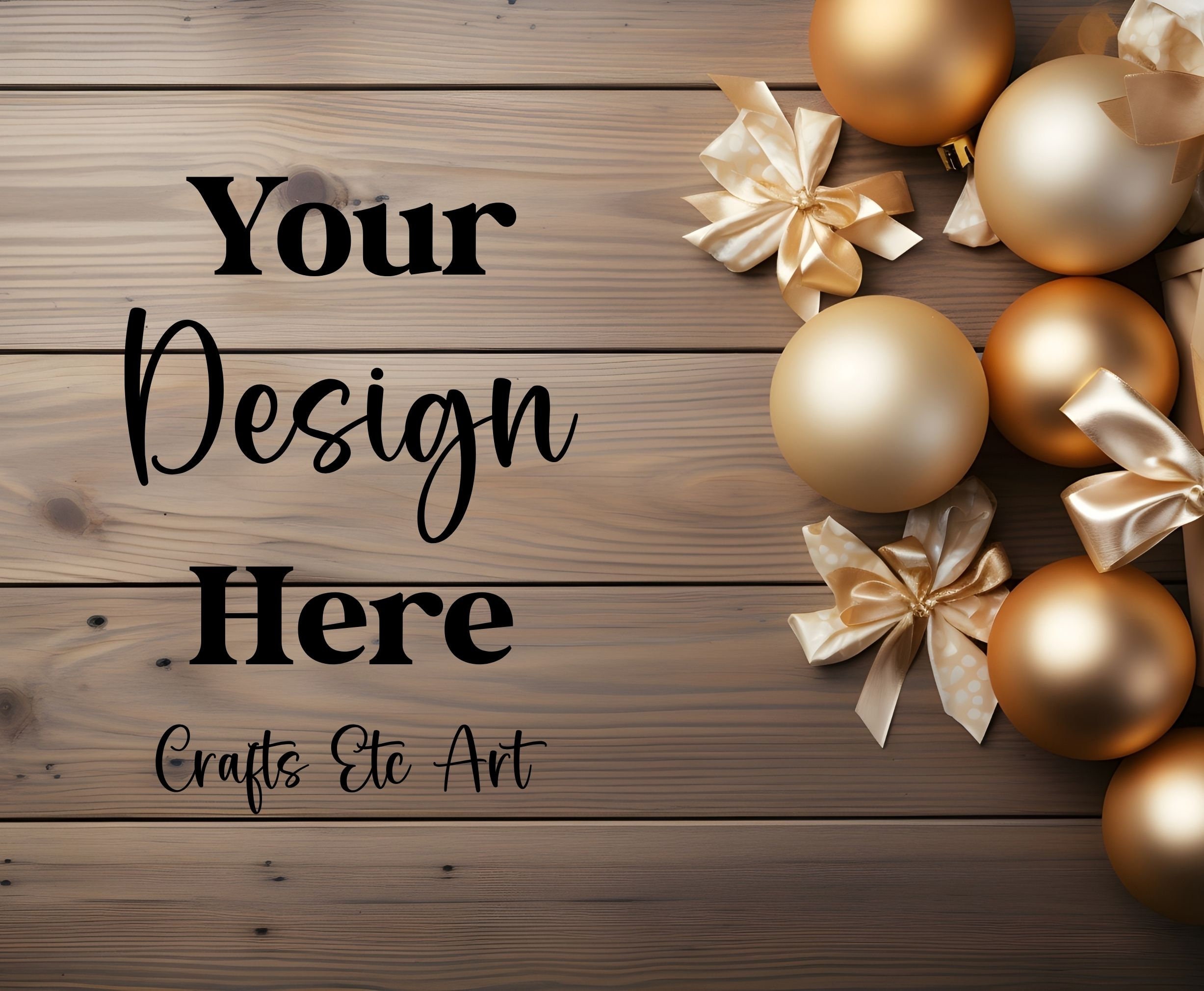 Christmas Flatlay Mockups Festive Christmas Scene Templates Instant ...