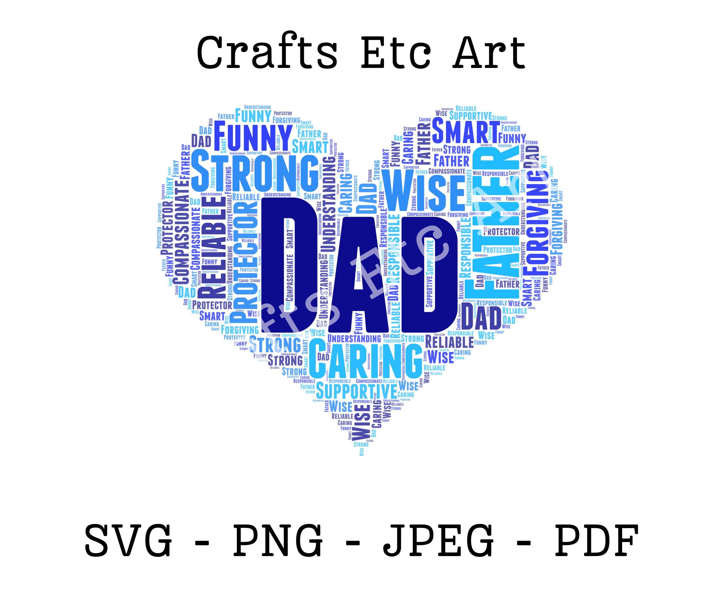 Daddy Word Cloud