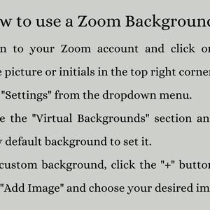 Botanical Office Zoom Background - Virtual Background for Zoom ...