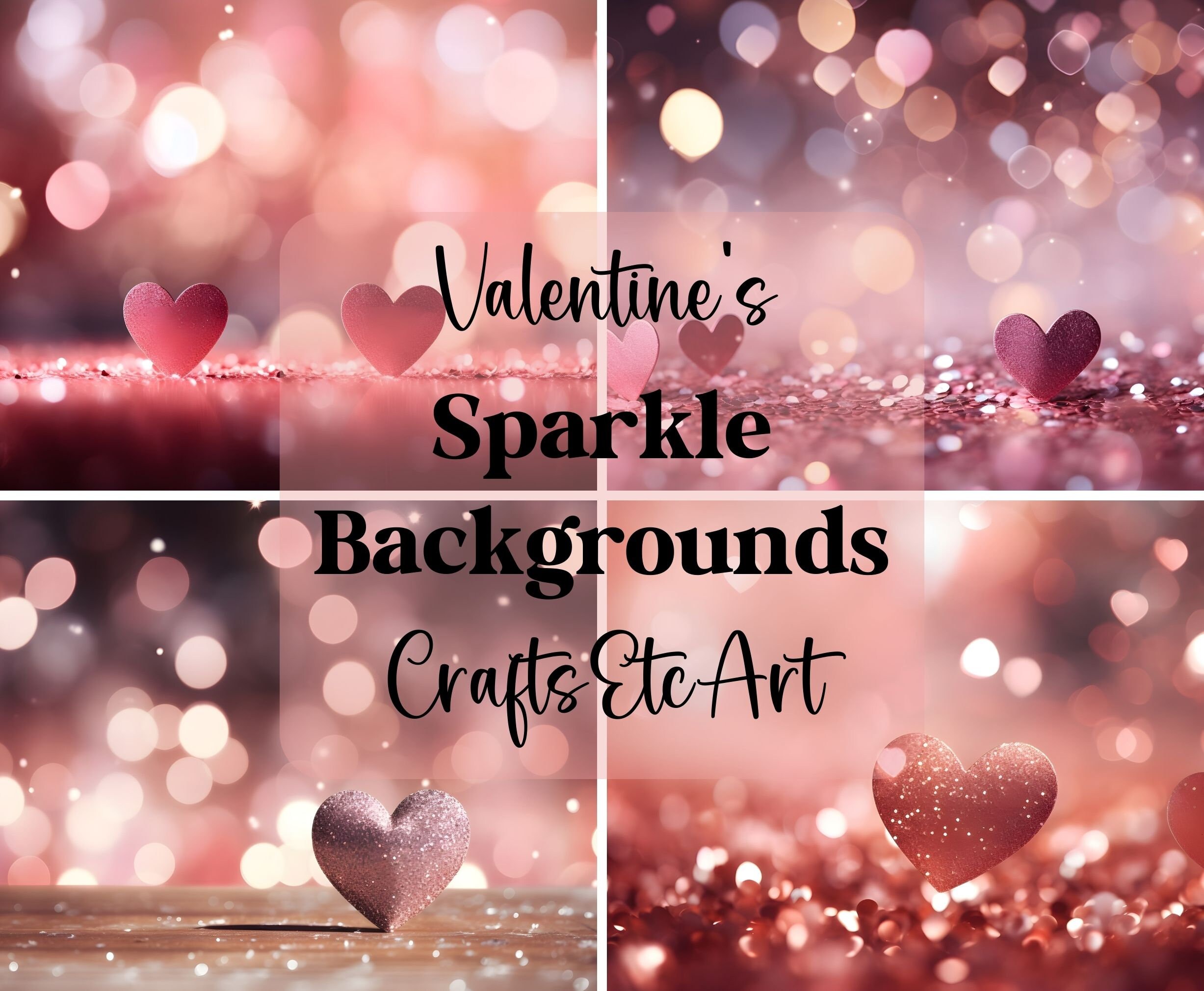 Valentines Glitter Backgrounds Sparkle Backdrops Bokeh Sparkle Glitter ...
