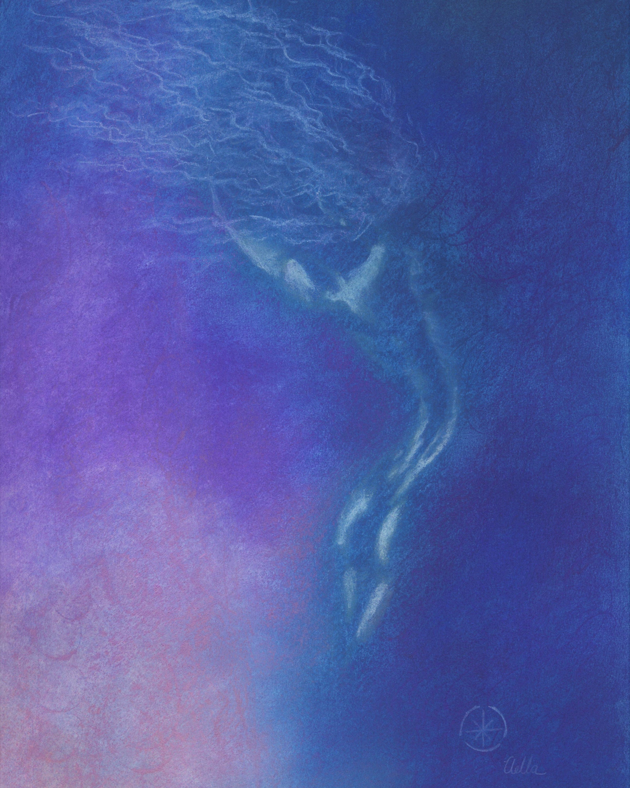 Aella the Whirlwind Pastel Painting Celebrating Our Inner Goddesses and the Sensuality of the ...