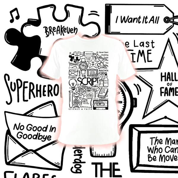 The Script Shirt - Etsy