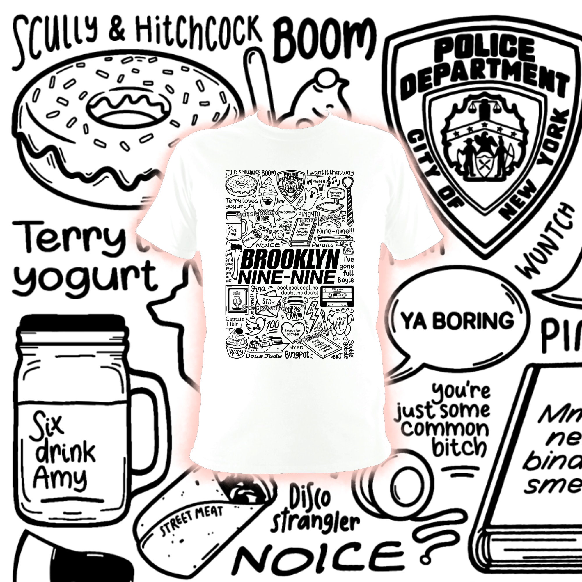 Brooklyn 99 // B99 // Poster Print Merch Decor Wall Art - Etsy UK