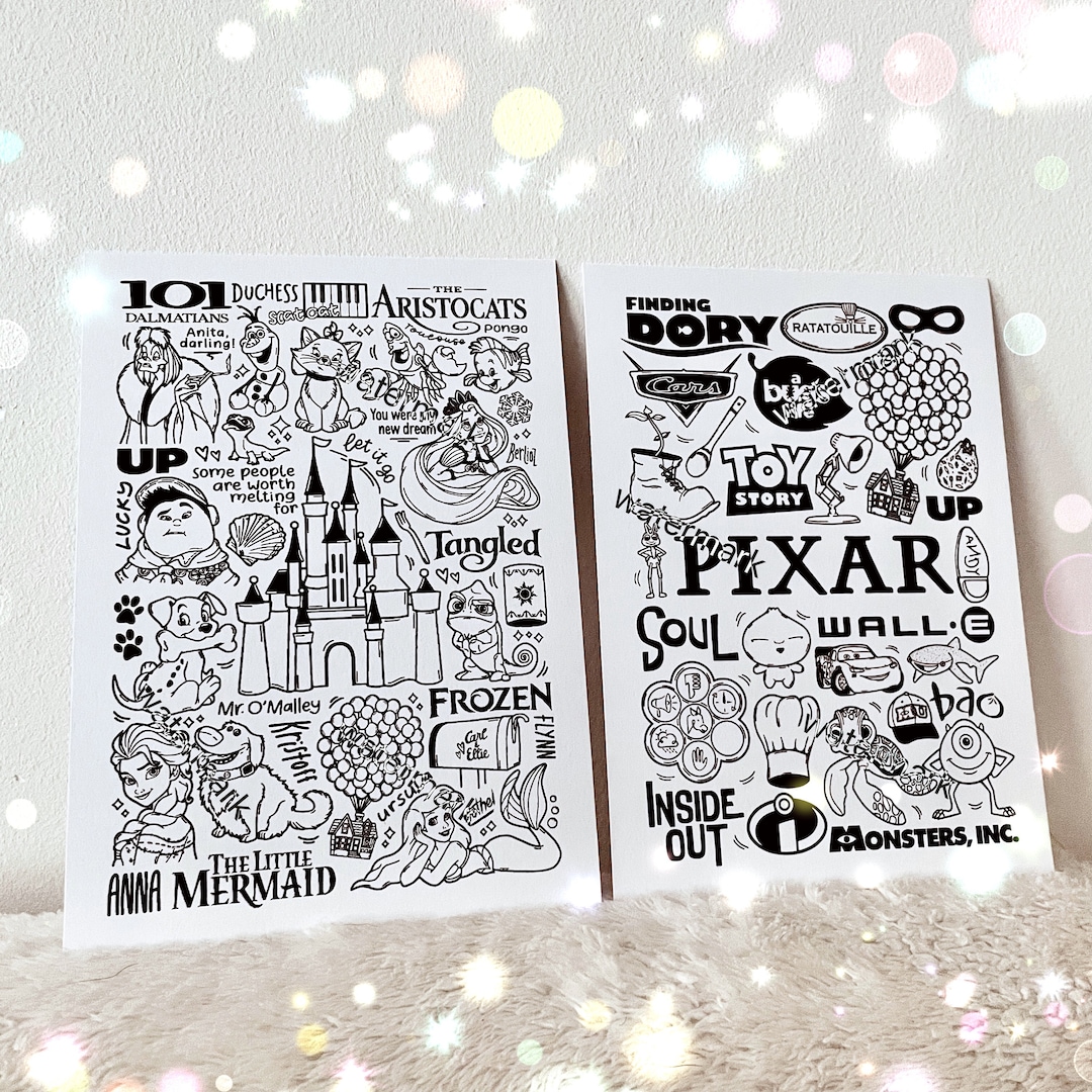 Disney // Poster Print Merch Decor Wall Art - Etsy