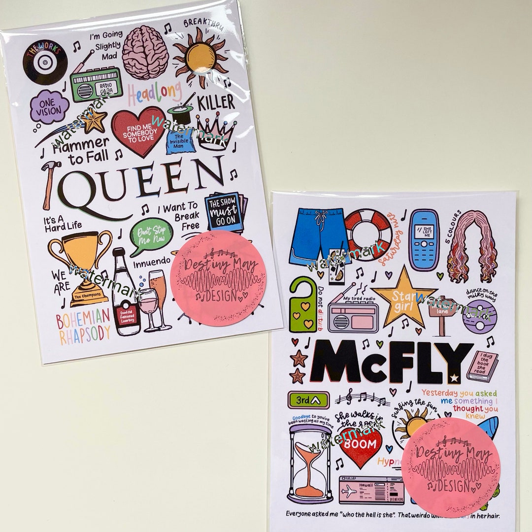 Mcfly // Poster Print Merch Decor Wall Art - Etsy