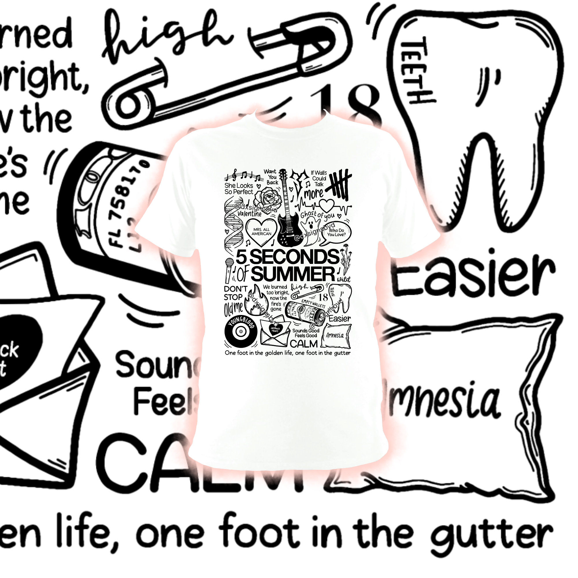 Summer Outing T Shirt Designs