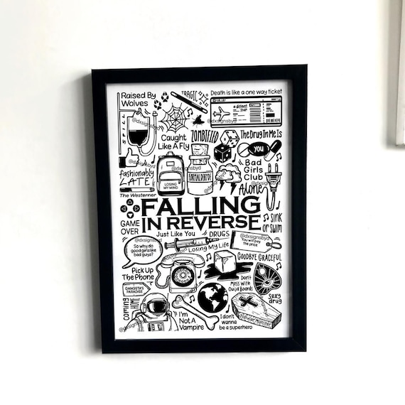 Falling In Reverse Fashionably Late Poster