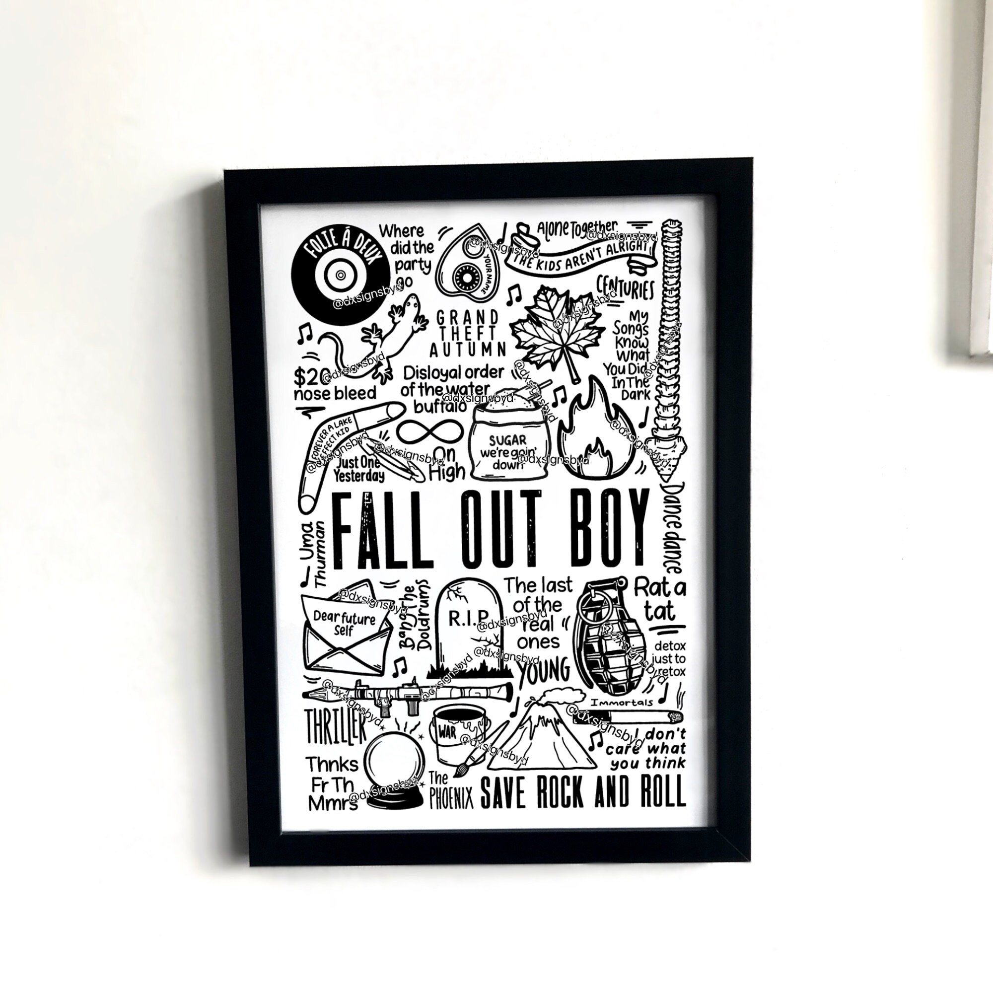 Centuries Fall Out Boy Album Cover