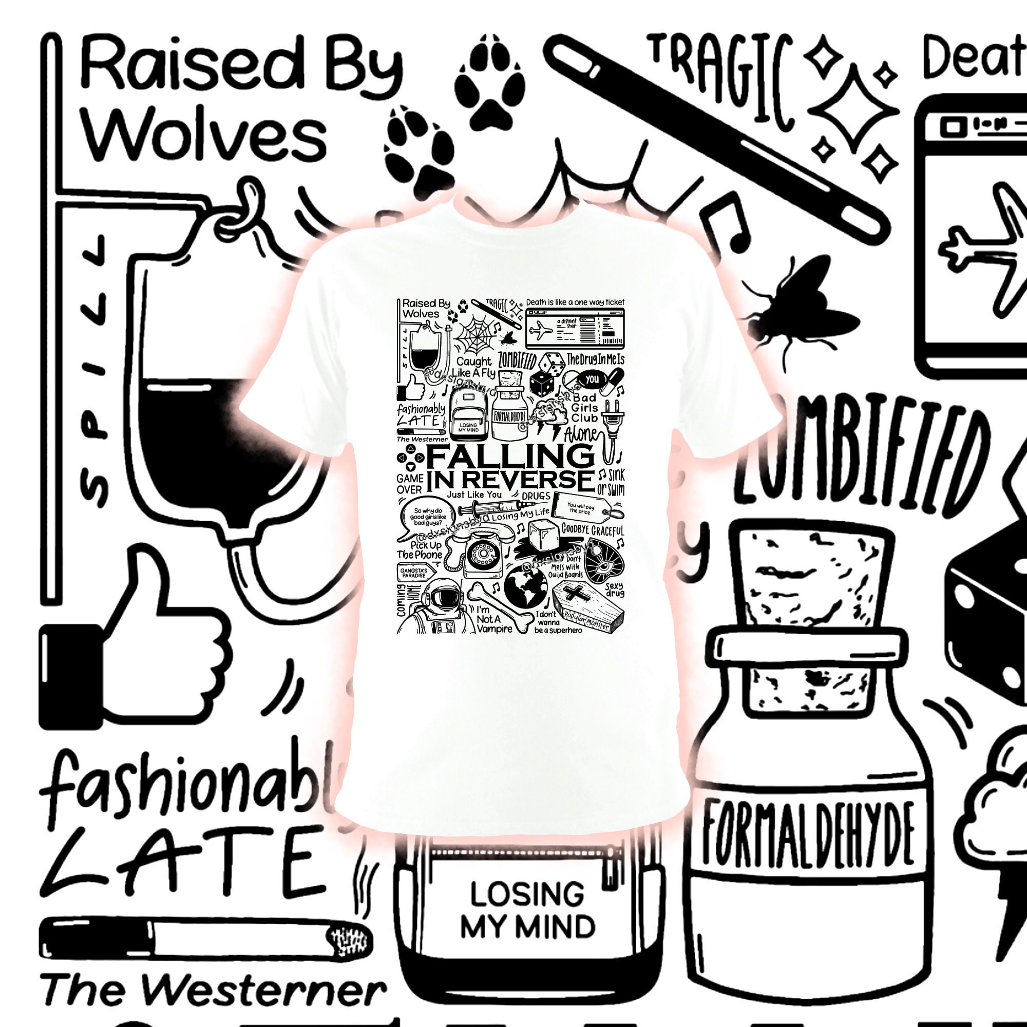 Falling In Reverse Lyrics Raised By Wolves