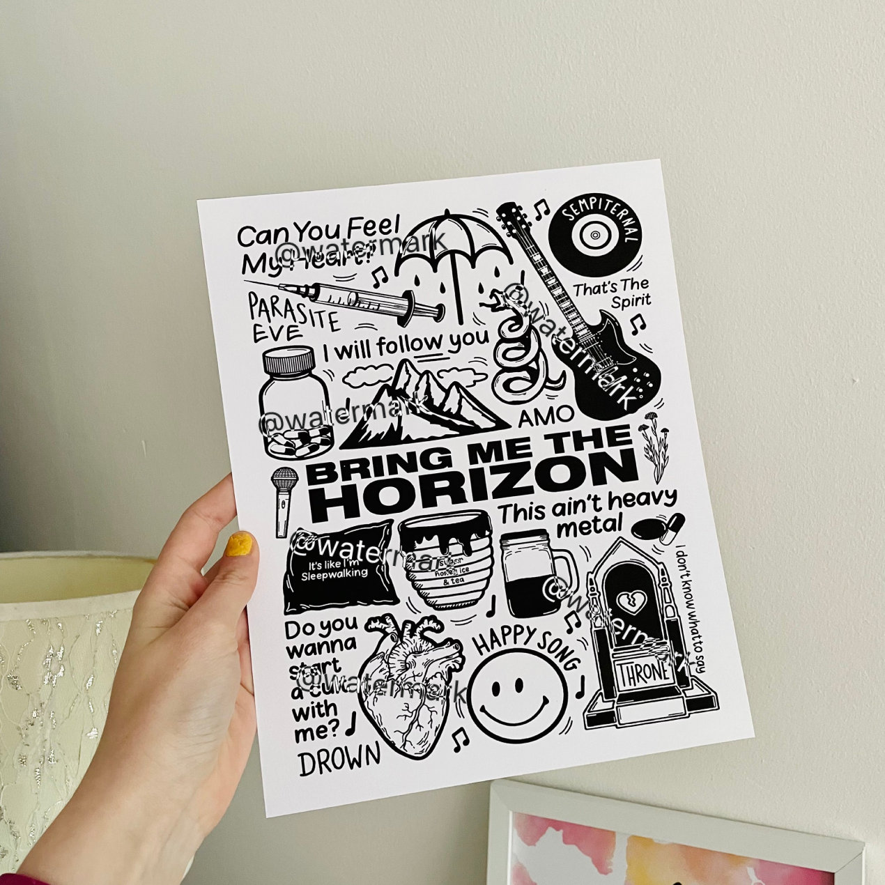 Bring Me The Horizon // BMTH // poster print merch decor wall art| No ...