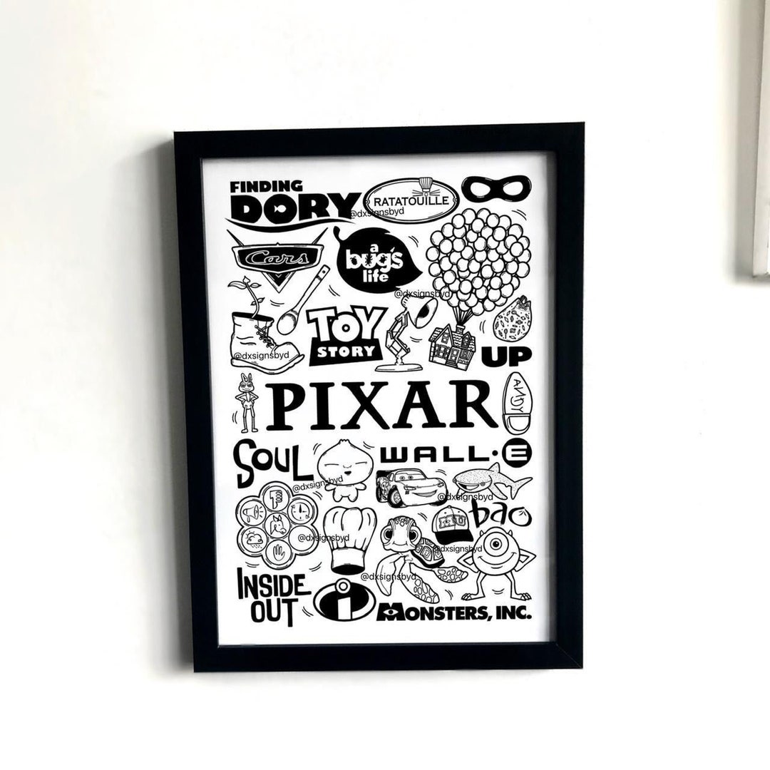 Disney // Poster Print Merch Decor Wall Art - Etsy