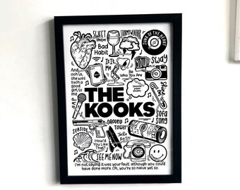 The Kooks Poster - Etsy