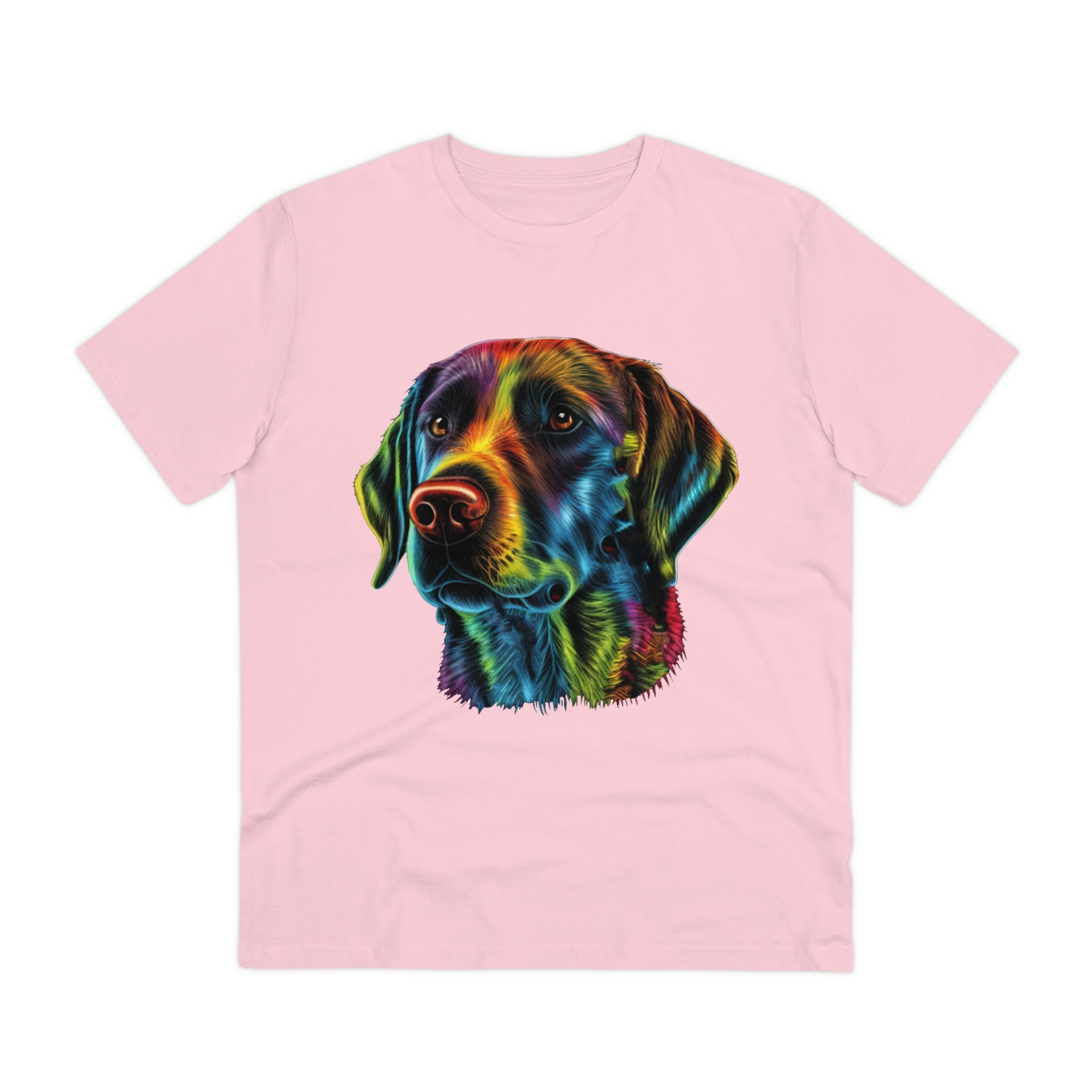 Colorful Labrador Tshirt, Labrador Shirt, Colorful Labrador, Dog Shirt ...