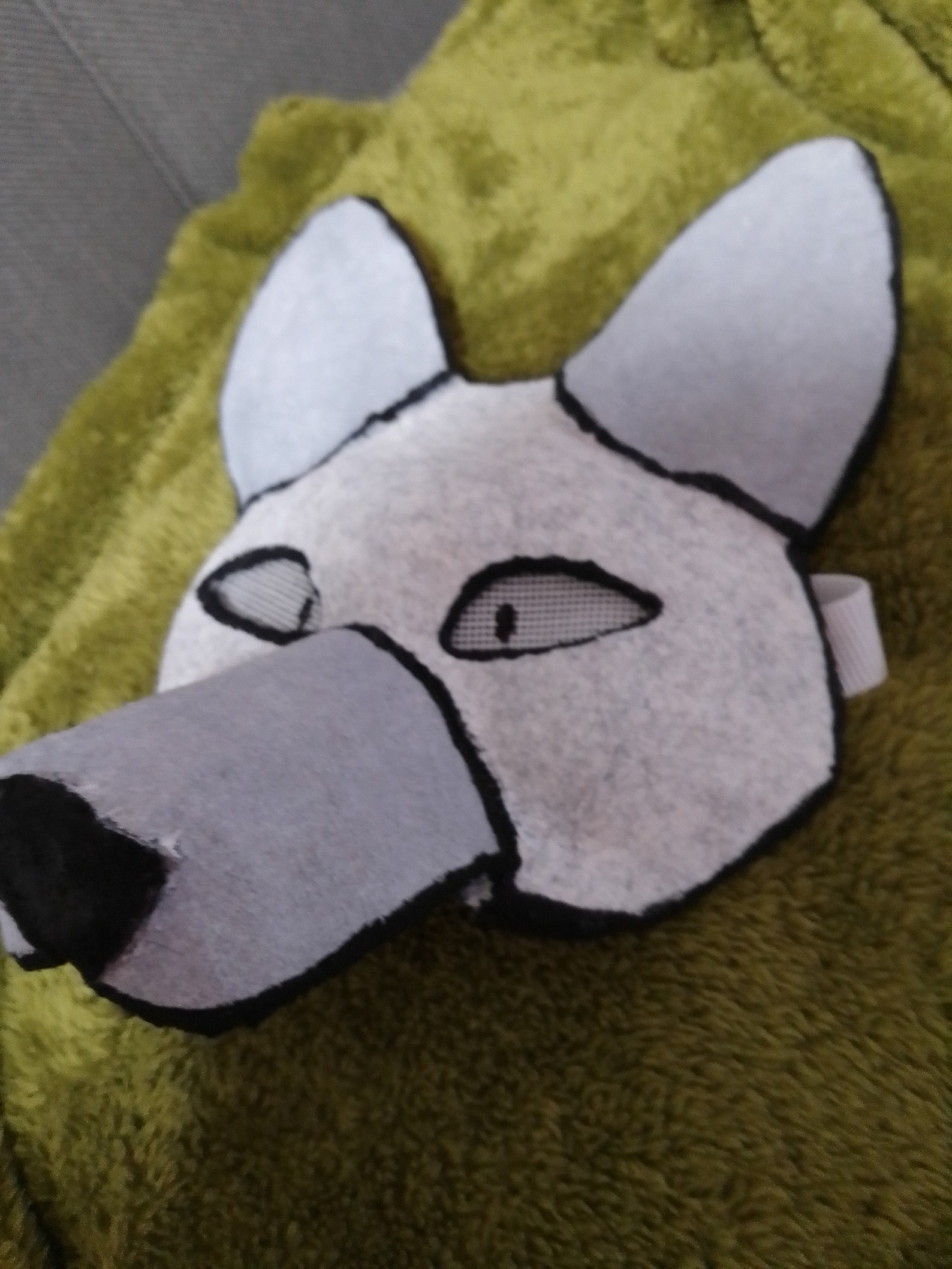 Pre-made Cartoon Therian Mask - Etsy