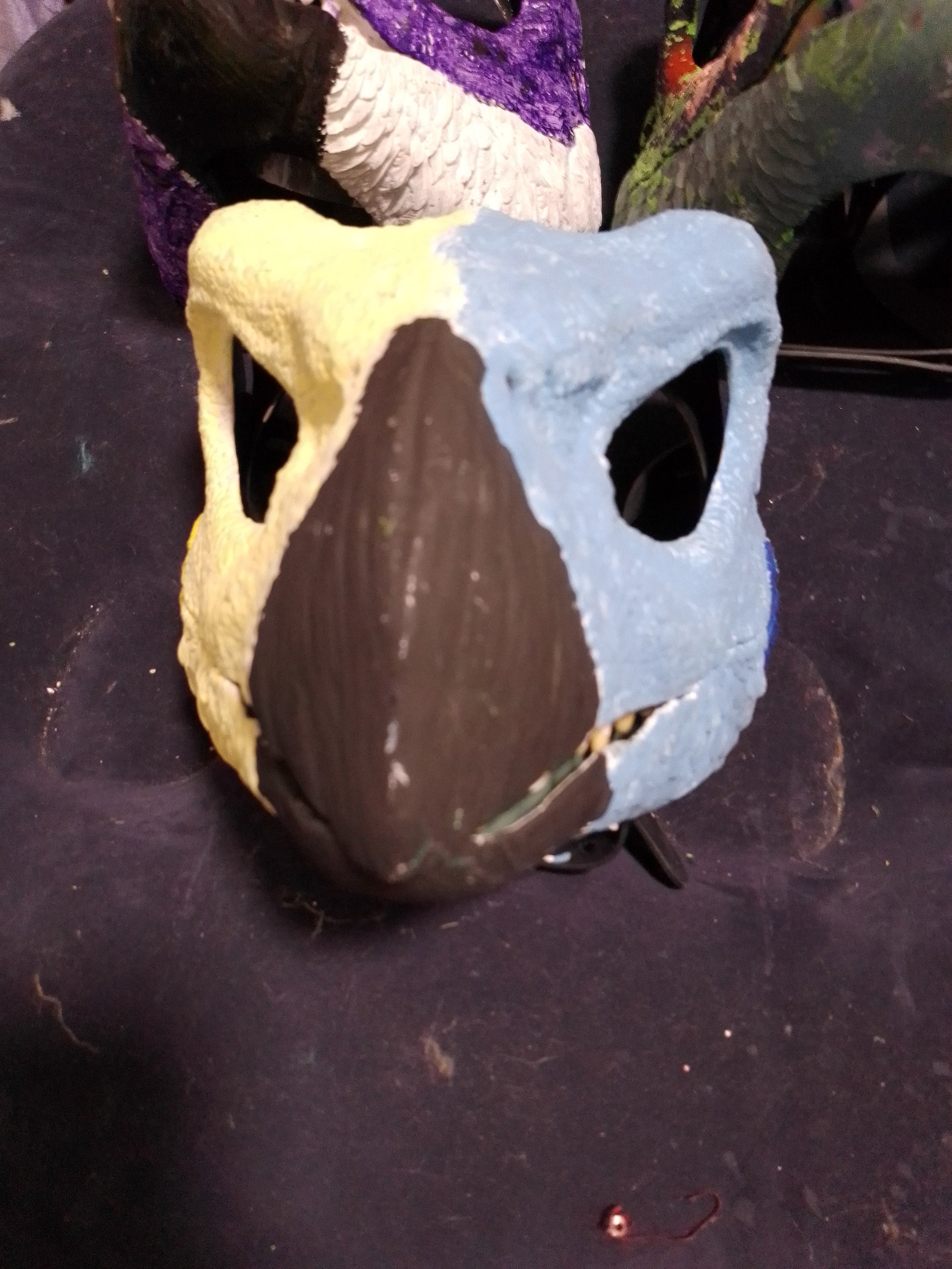 Unfinished Dino Mask - Etsy New Zealand