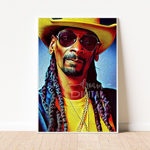 Snoop Dogg Portrait - Etsy