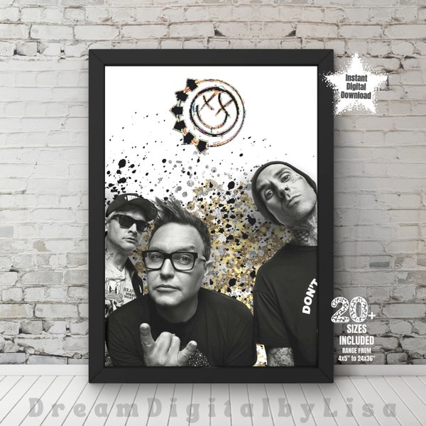Blink 182 Poster - Etsy
