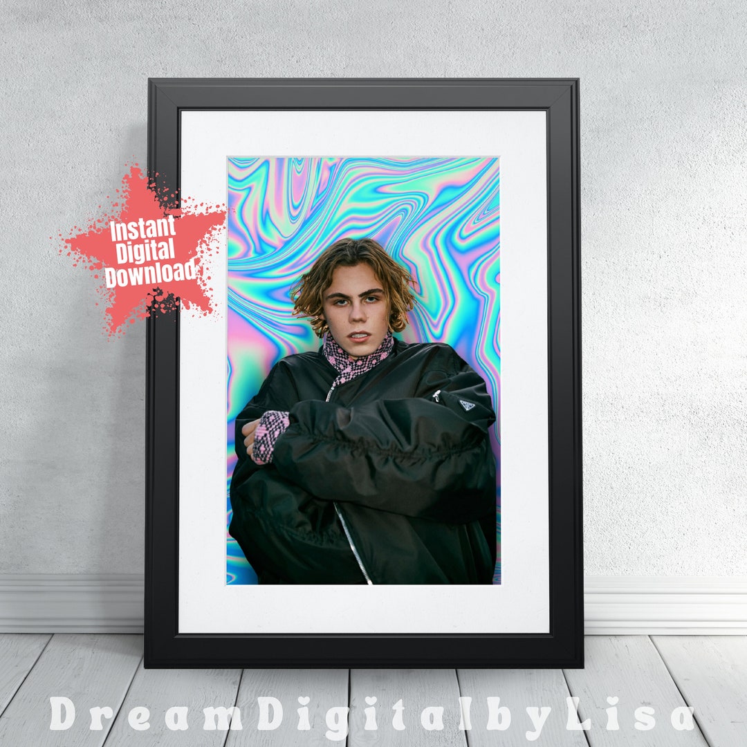 The Kid Laroi Printable Poster the Kid Laroi Gift Holographic Print ...