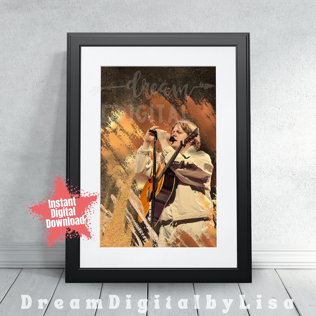LEWIS CAPALDI Poster Digital Print, Instant Download, Printable Wall ...