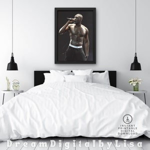 STORMZY Poster, UK Rap Artist Print, Instant Digital Download, Stormzy ...