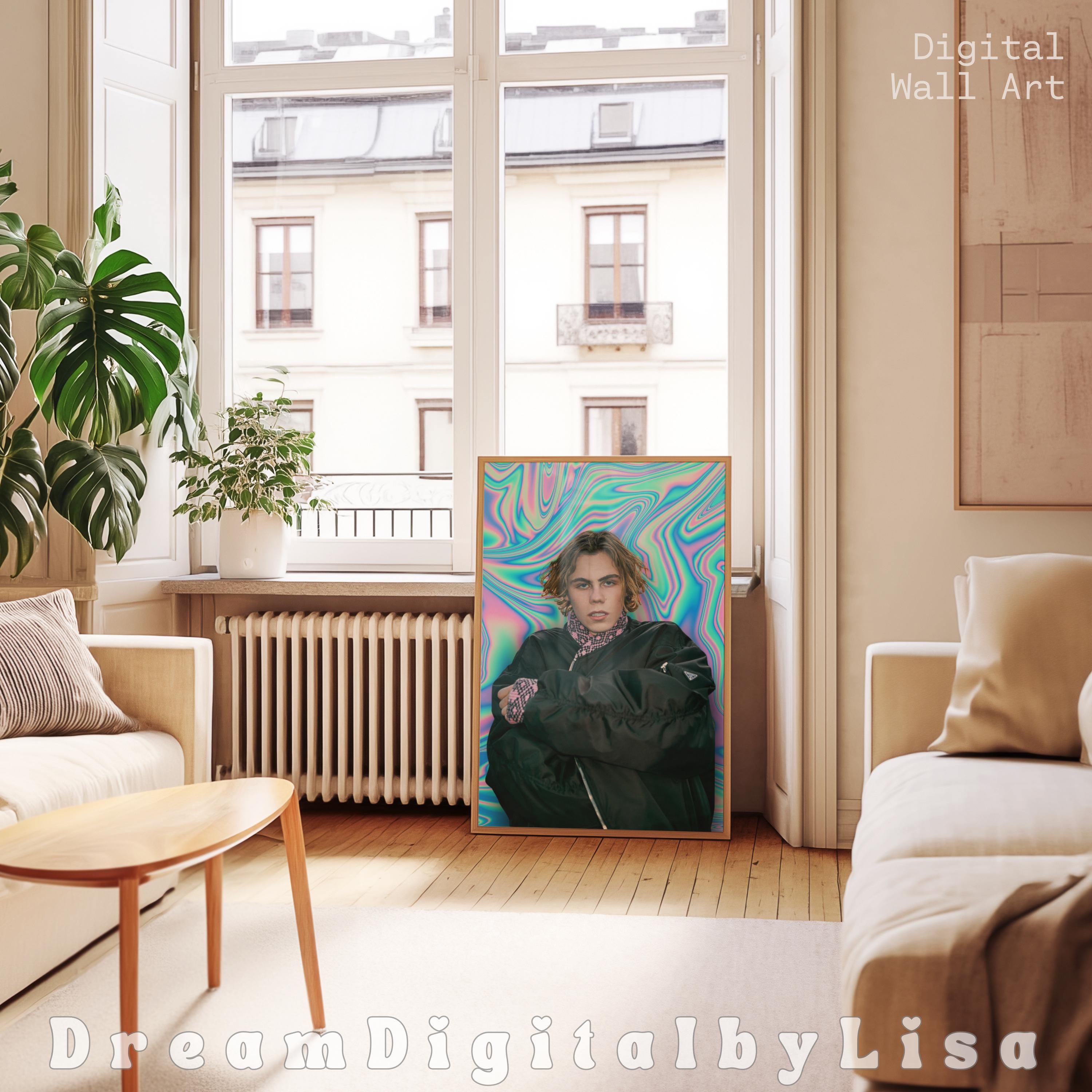 The Kid Laroi Printable Poster | the Kid Laroi Gift | Holographic Print ...