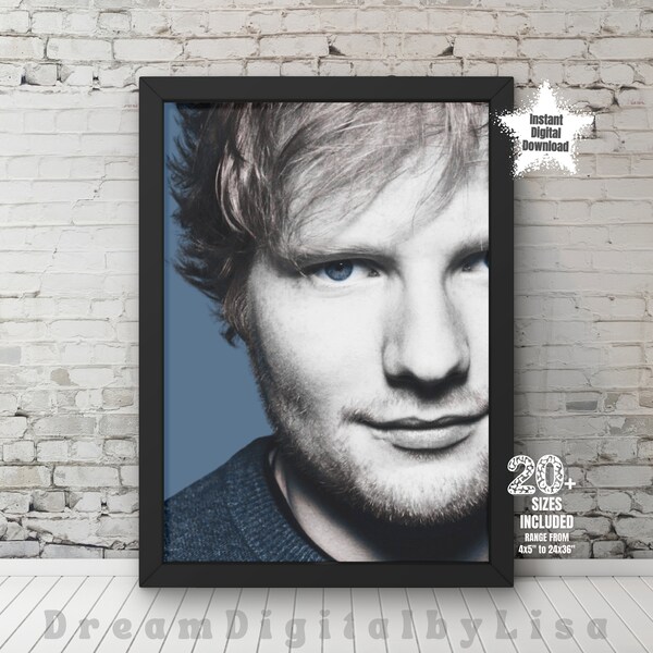 Ed Sheeran Poster - Etsy Australia
