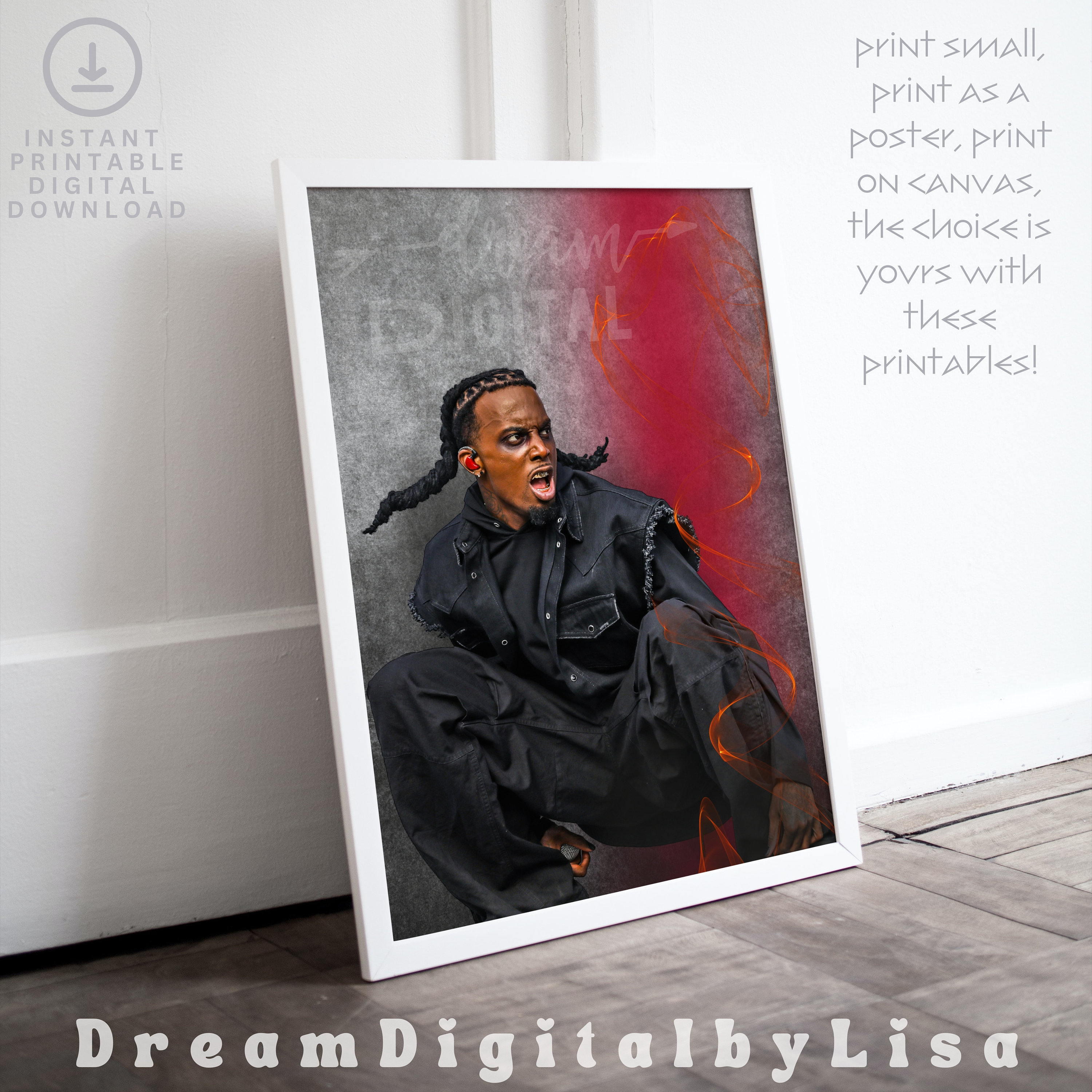 Playboi Carti Poster Printable Playboi Carti Wall Print Rap - Etsy