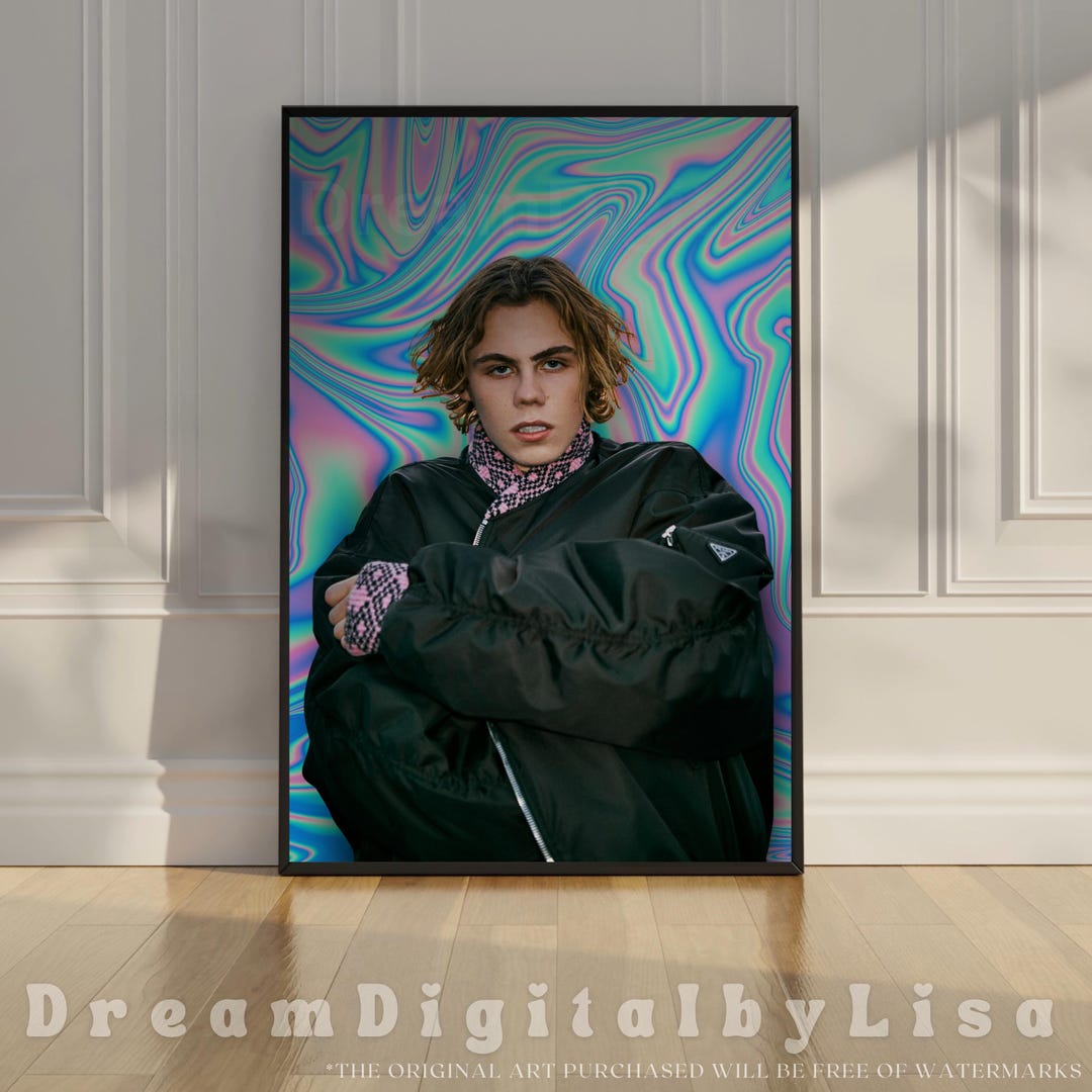 The Kid Laroi Printable Poster the Kid Laroi Gift Holographic Print ...