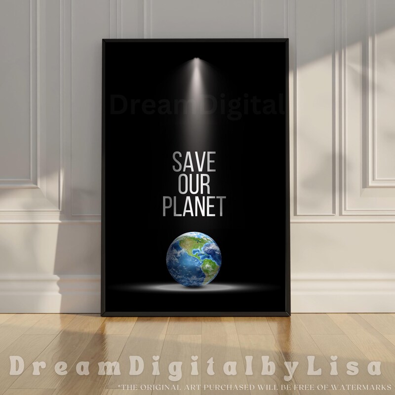 Save the Trees Poster - Etsy