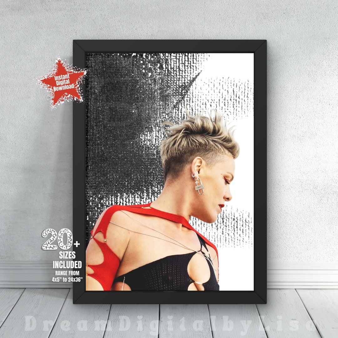 Pnk Poster, Pnk Printable Wall Art, Pnk Print, Instant Digital Download ...