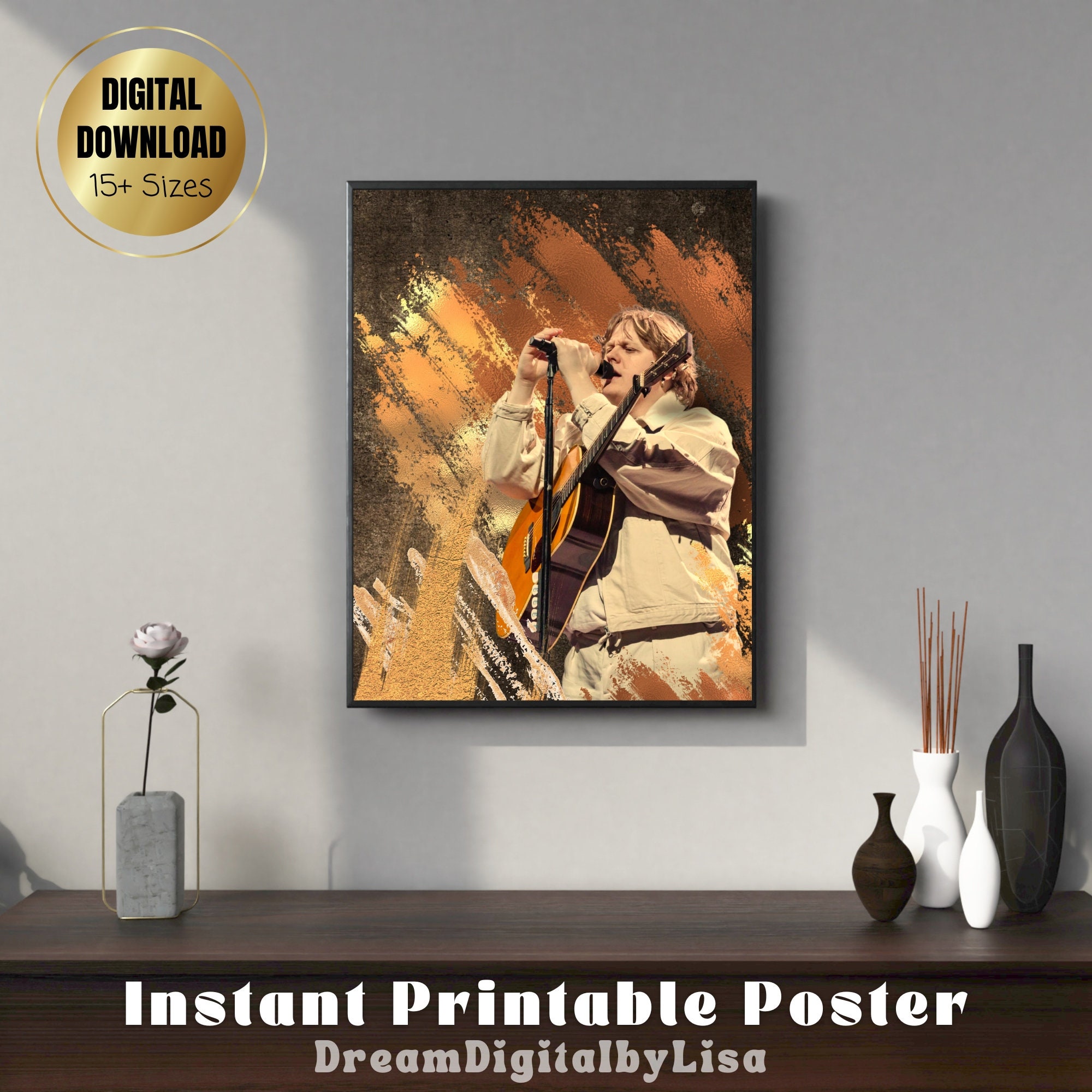 LEWIS CAPALDI Poster Digital Print, Instant Download, Printable Wall ...