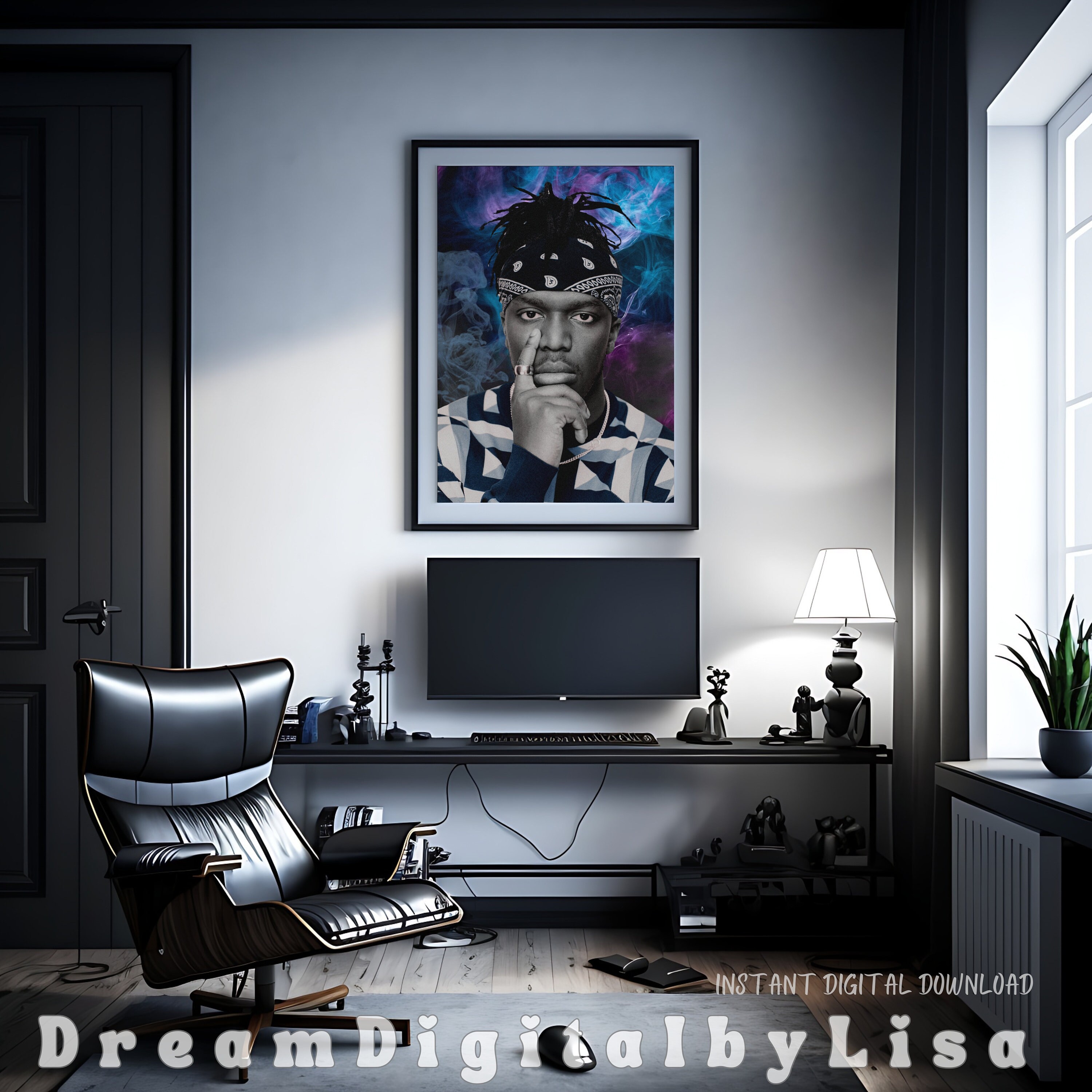 KSI Printable Wall Art, KSI Poster, Music Poster, Youtuber Artwork ...