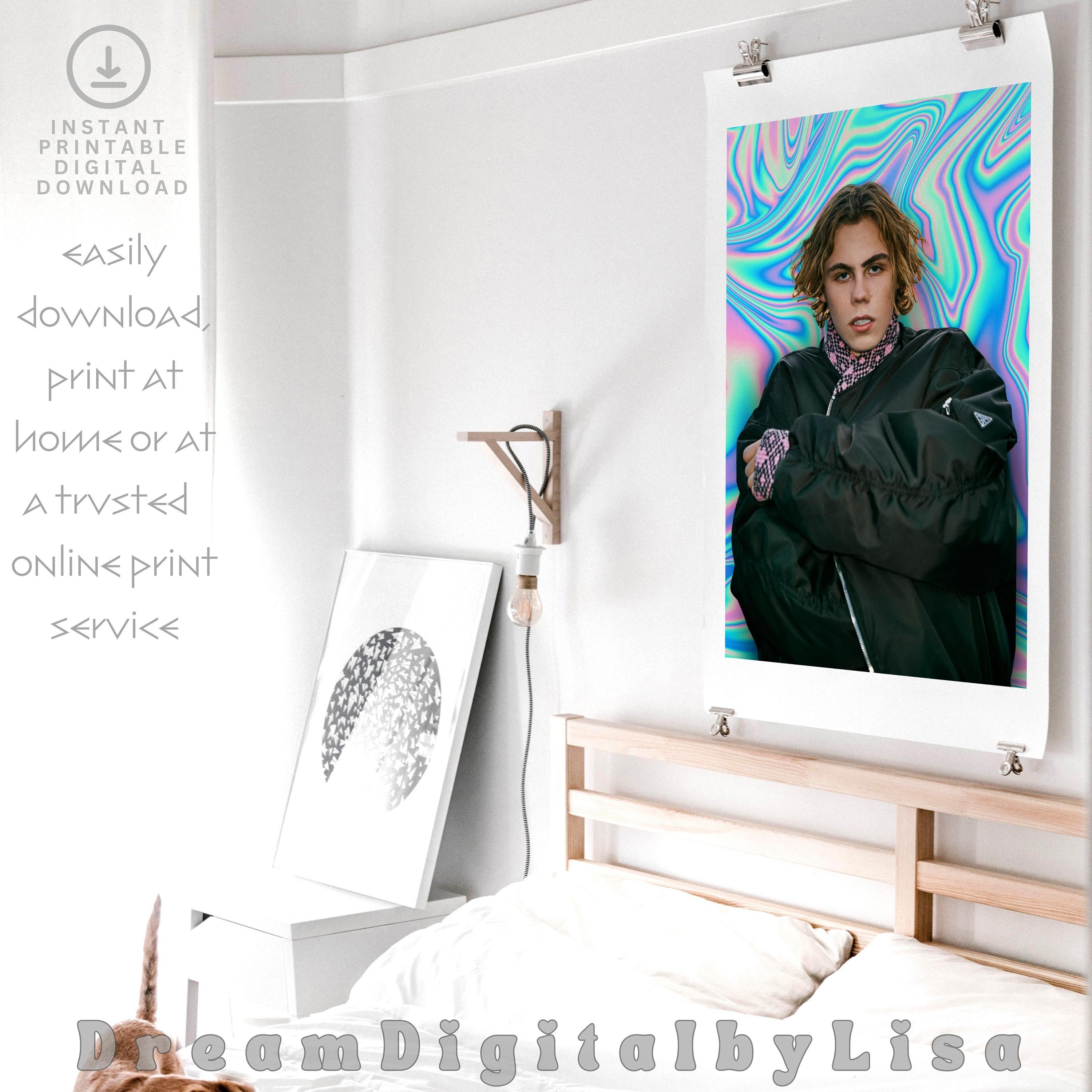 The Kid Laroi Printable Poster the Kid Laroi Gift Holographic Print ...