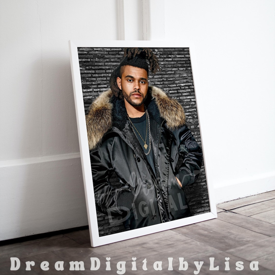 The Weeknd Poster the Weeknd Gift Printable Music Wall Art - Etsy