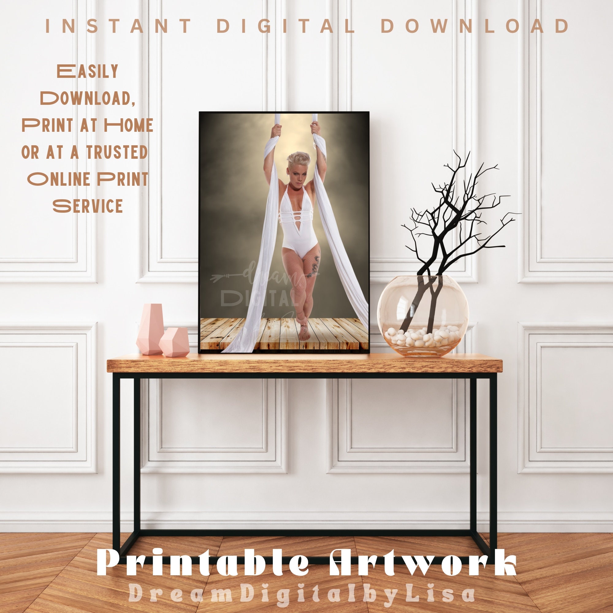 Pnk Printable Poster Downloadable Digital Print Pnk Wall - Etsy