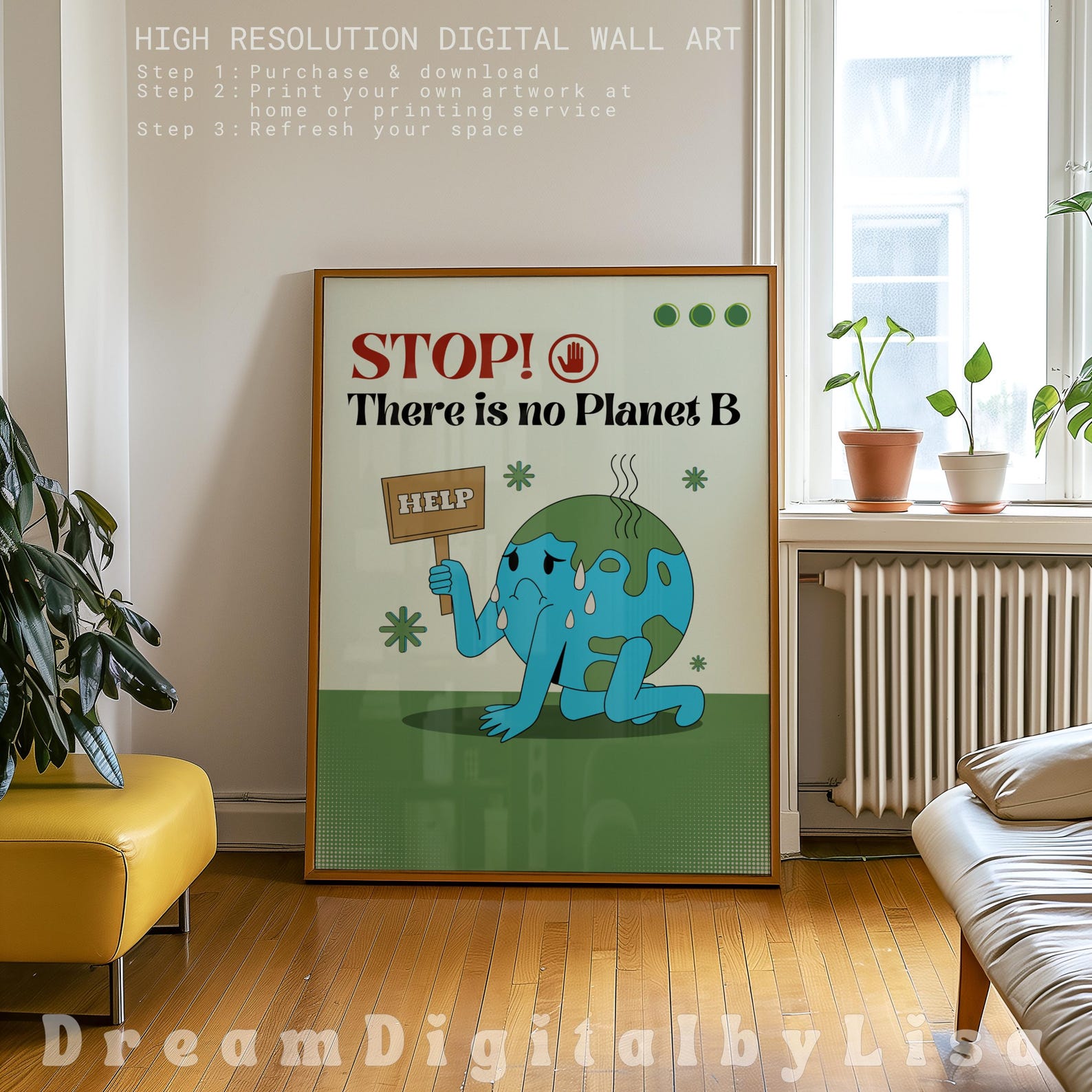 There is No Planet B Poster, Climate Change Printable Poster ...