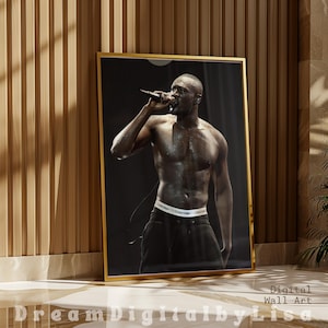 STORMZY Poster, UK Rap Artist Print, Instant DIGITAL Download, Stormzy ...